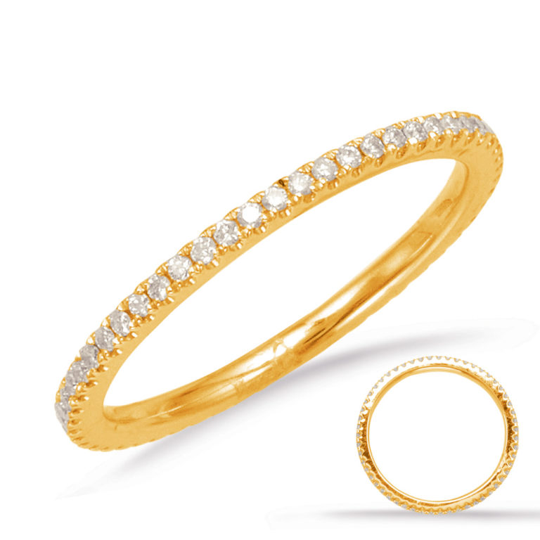 S. Kashi 14K Yellow Emerald Cut Diamond Engagement Ring - Michael Herr ...