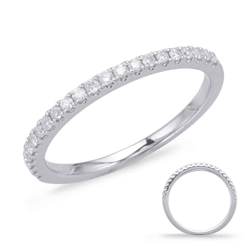S. Kashi White Gold Matching Band (EN7936-BWG) - Michael Herr Diamonds ...