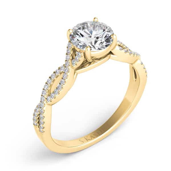 S. Kashi & Sons New York EN7325-30YG Engagement Ring - Michael Herr ...